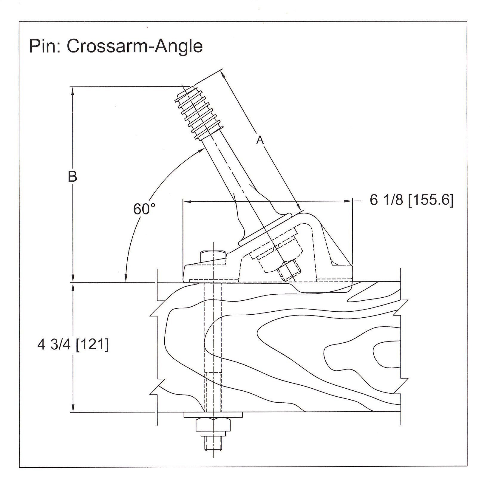 Pin: Crossarm Angle :: Slacan