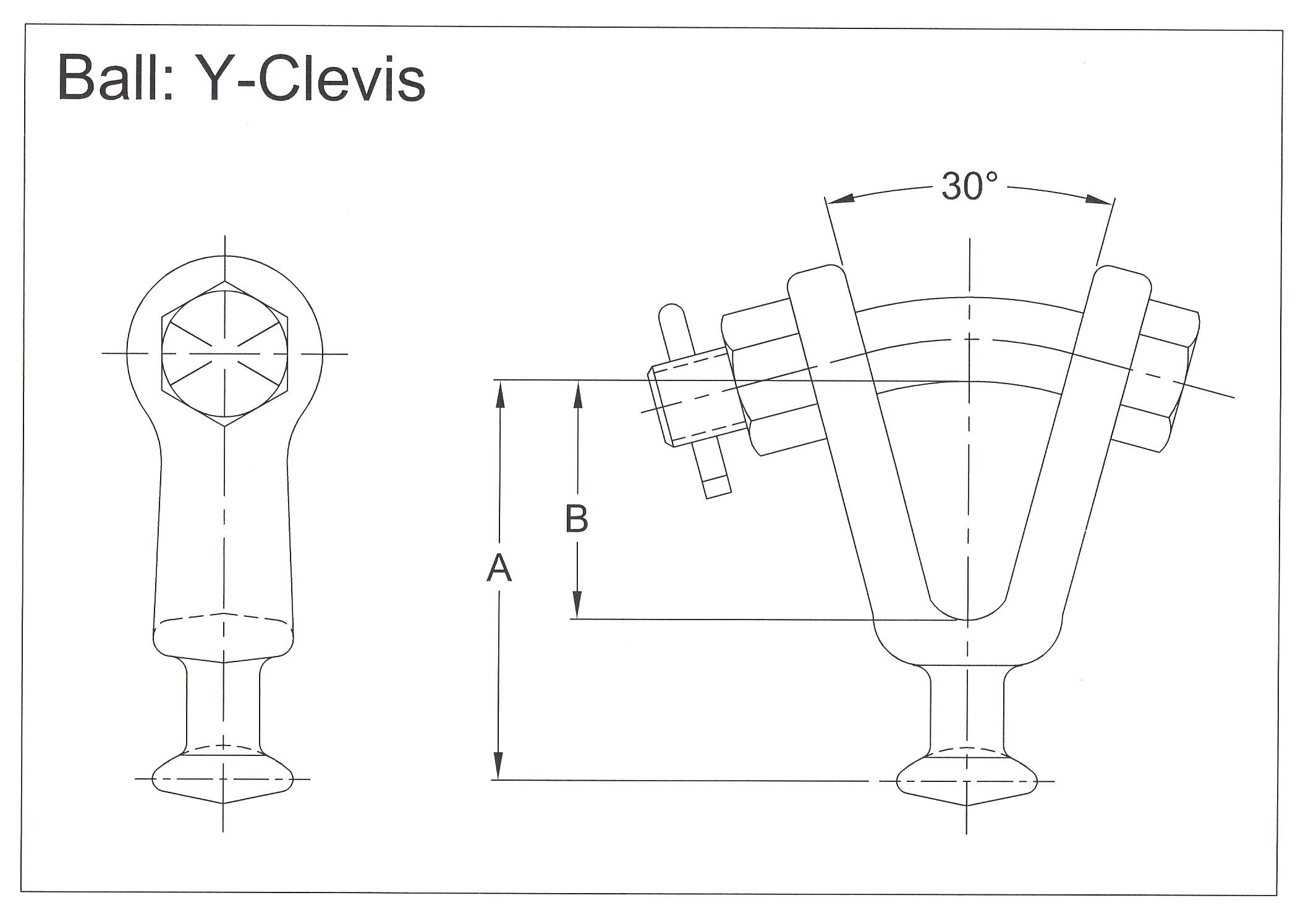 Ball: Y-Clevis :: Slacan
