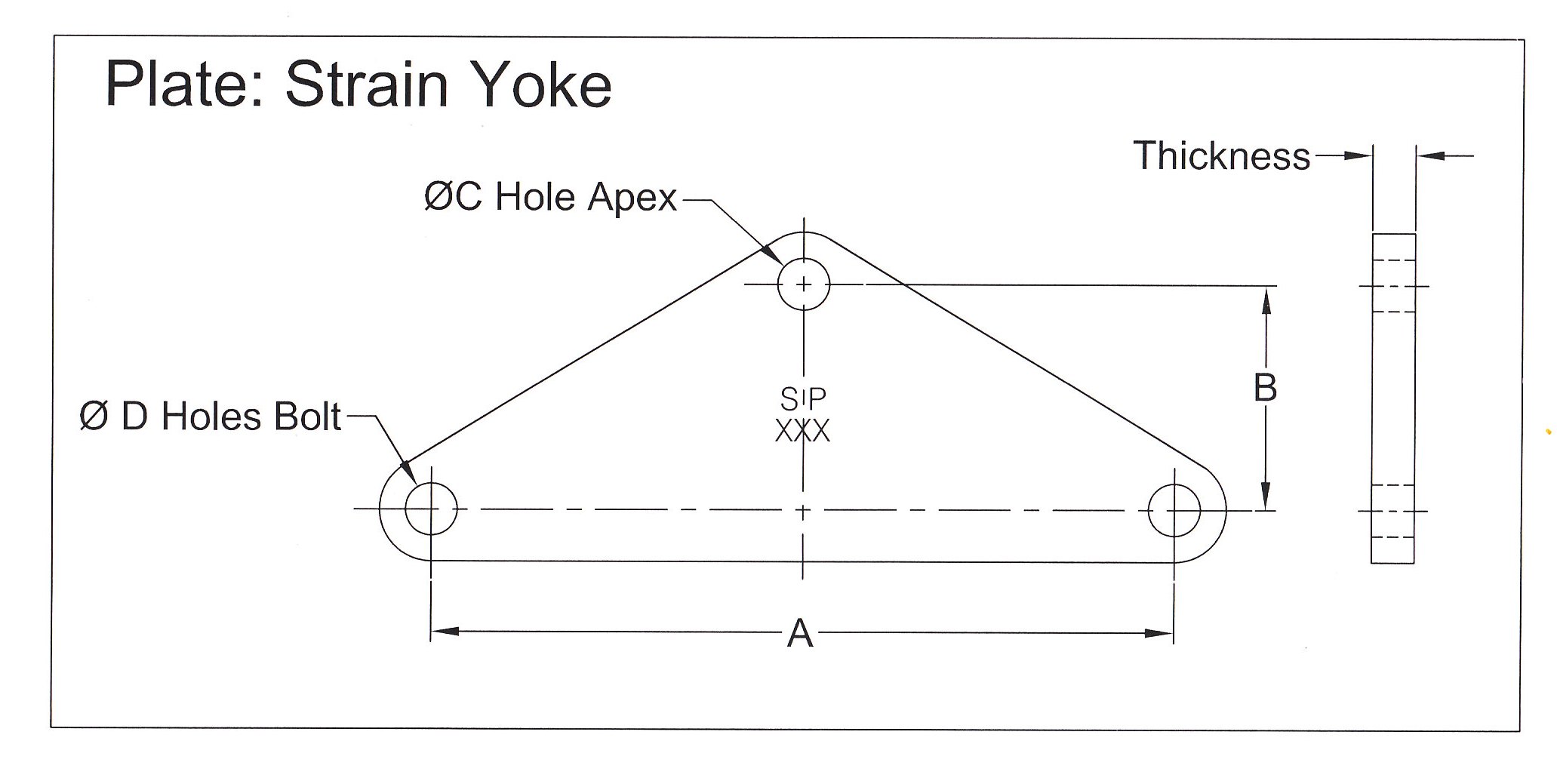 Plate: Strain Yoke :: Slacan